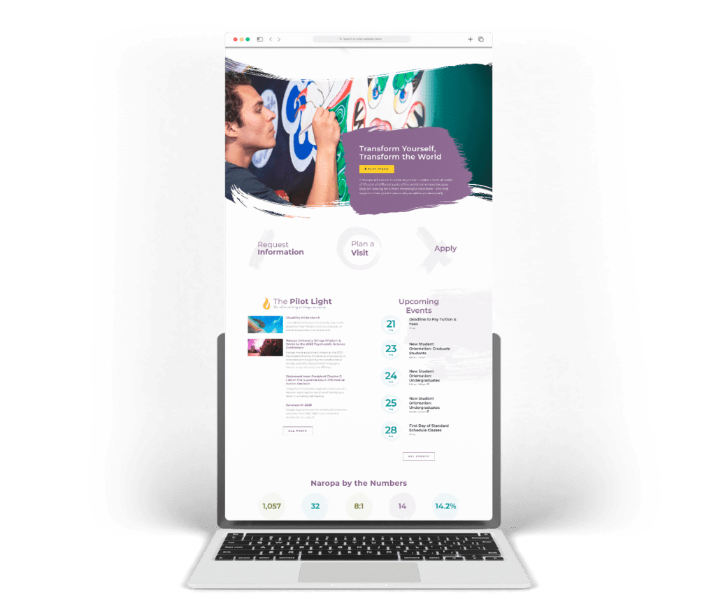 Naropa University - California Wordpress Developer